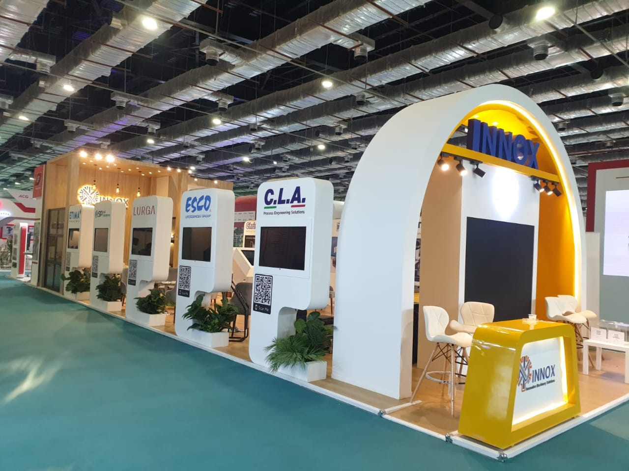 INNOX ENGINEERING Booth at Pharmaconex 2021 | masterpiece