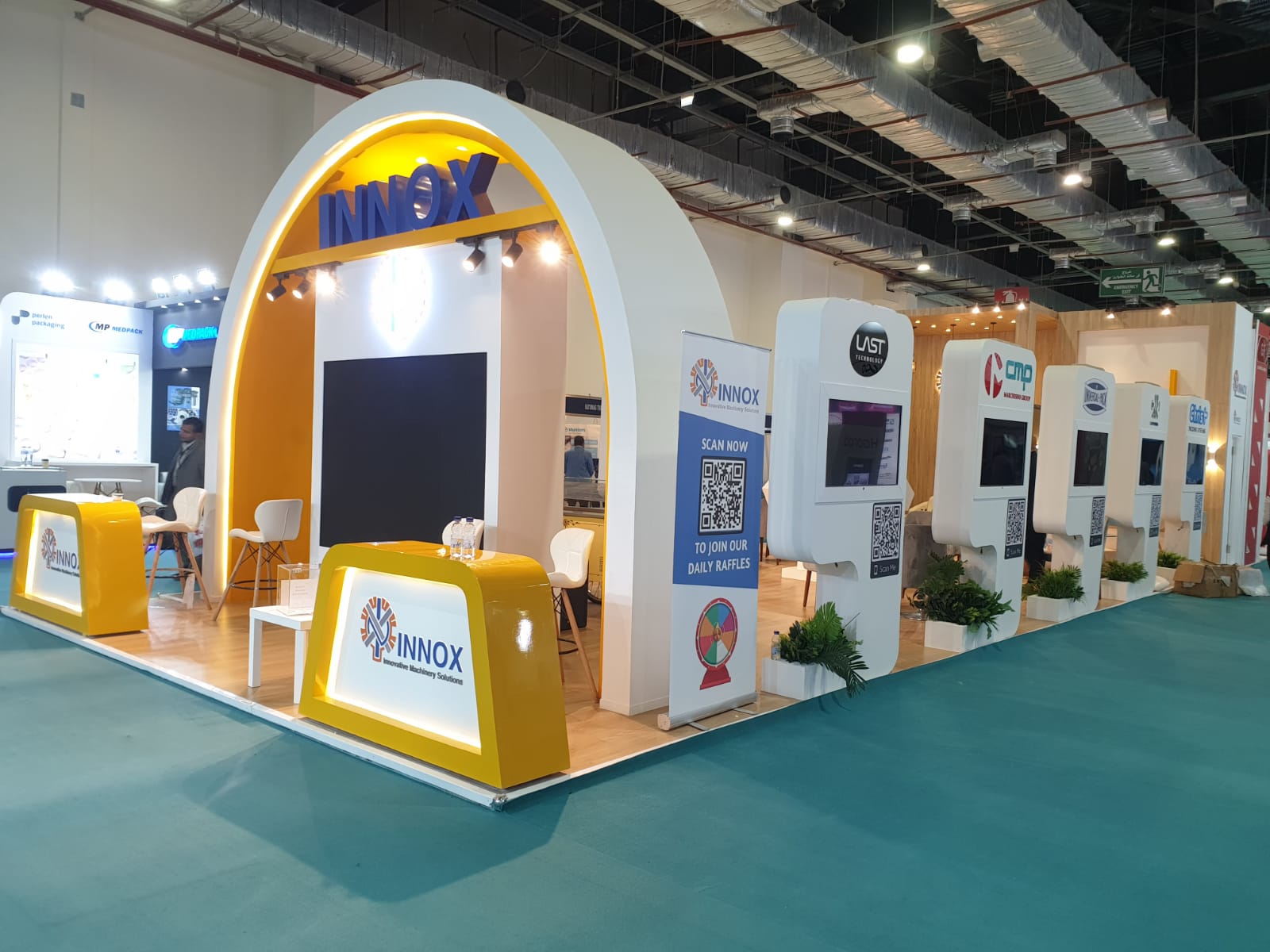 INNOX ENGINEERING Booth at Pharmaconex 2021 | masterpiece