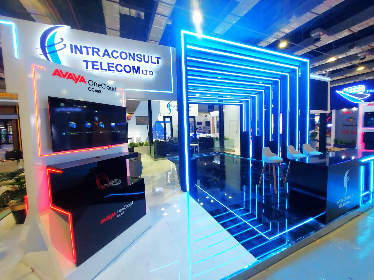 Intraconsult Telecom | masterpiece ICT Event Booth Showcasing Avaya ...