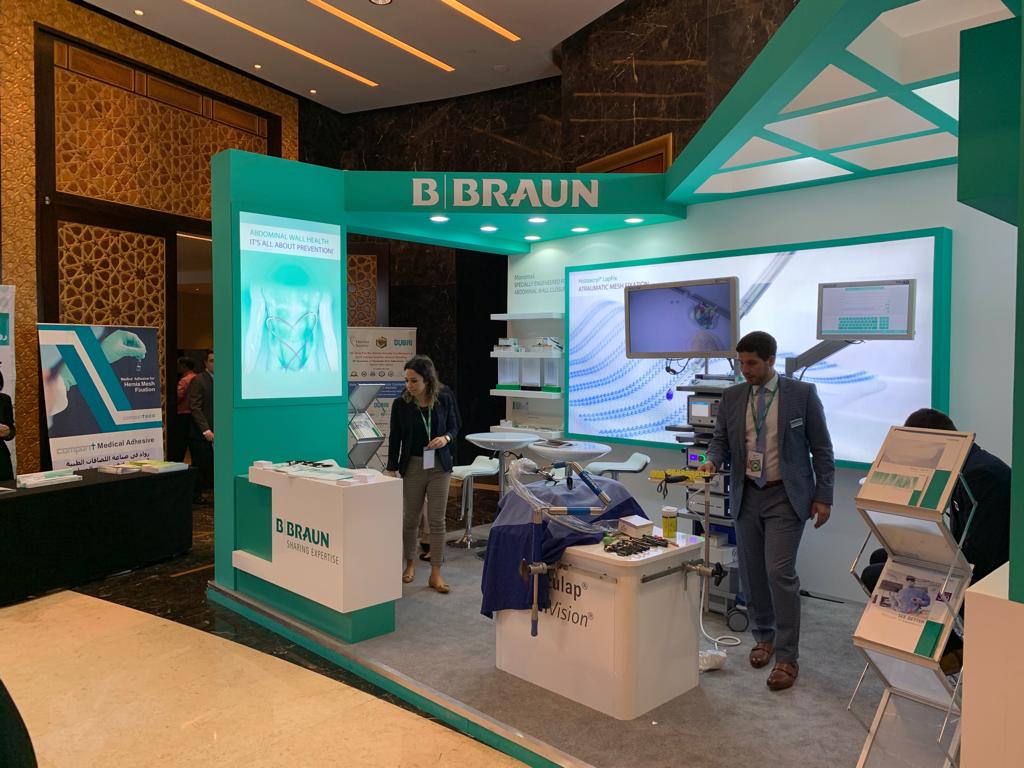 B. Braun Booth MEFS 2018 Beirut | masterpiece