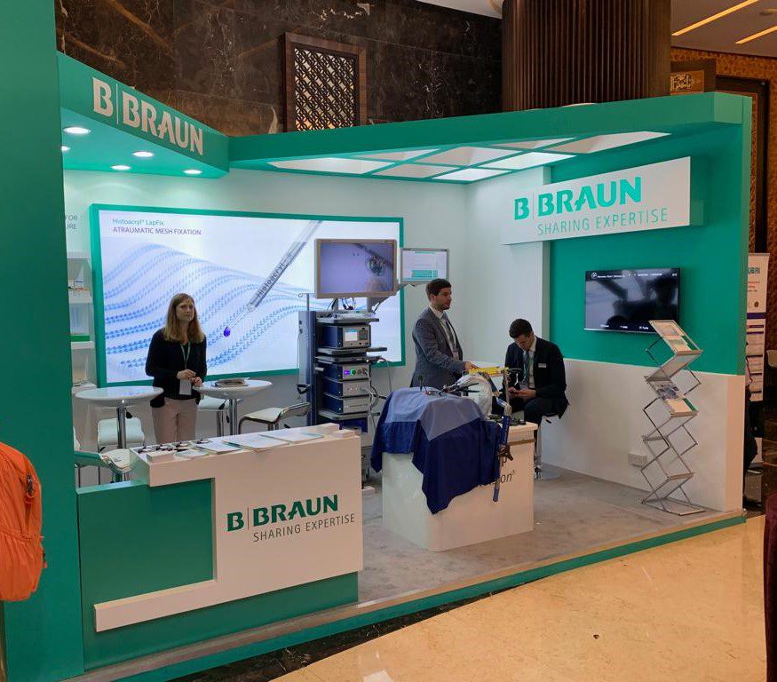 B. Braun Booth MEFS 2018 Beirut | masterpiece